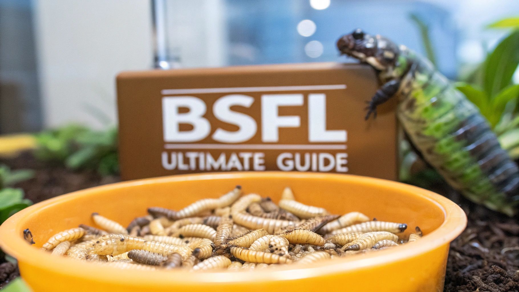 Black Soldier Fly Larvae for Reptiles Ultimate Guide – Pure Grubs