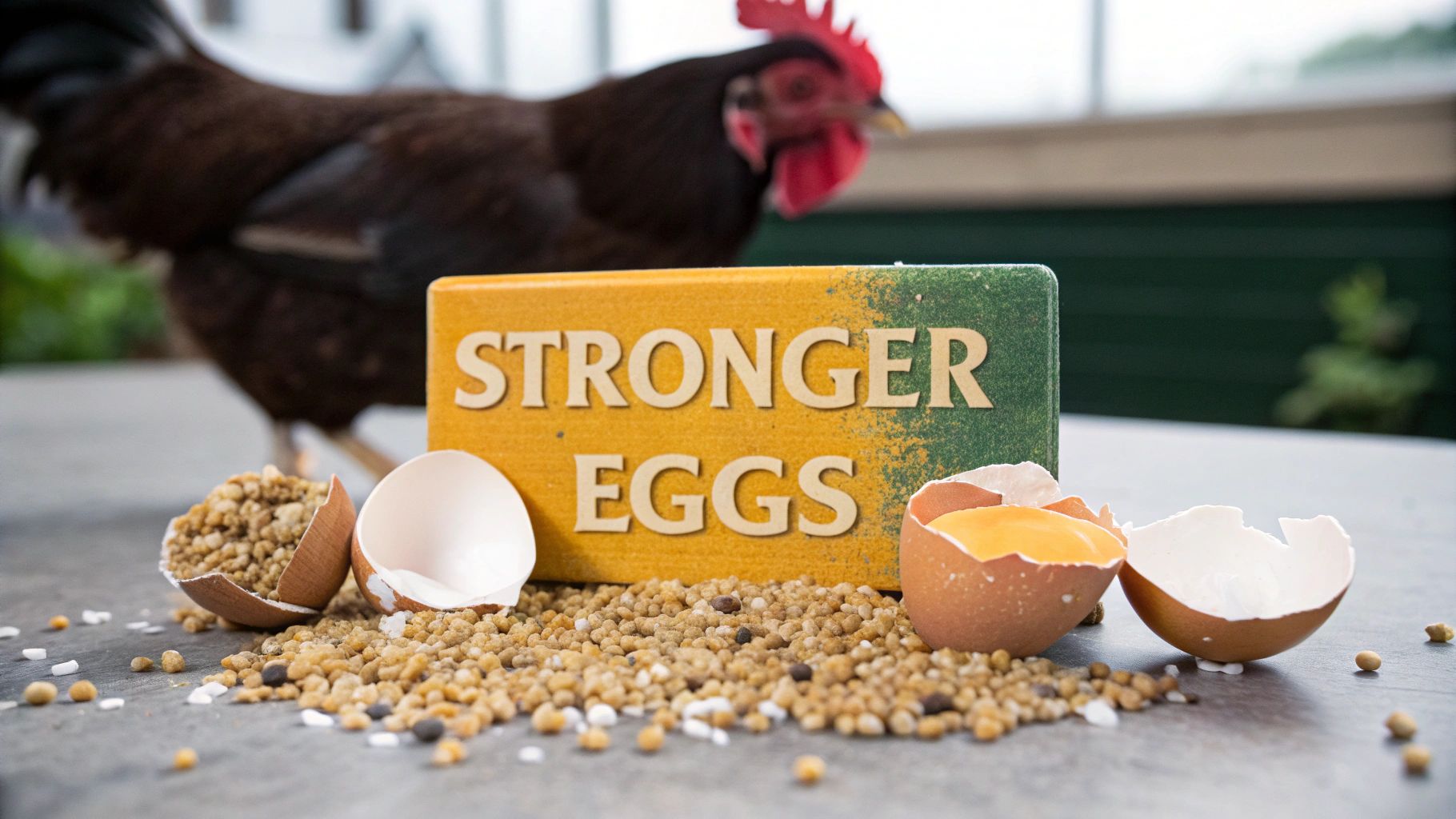 High Calcium Chicken Feed for Stronger Eggs & Hens – Pure Grubs