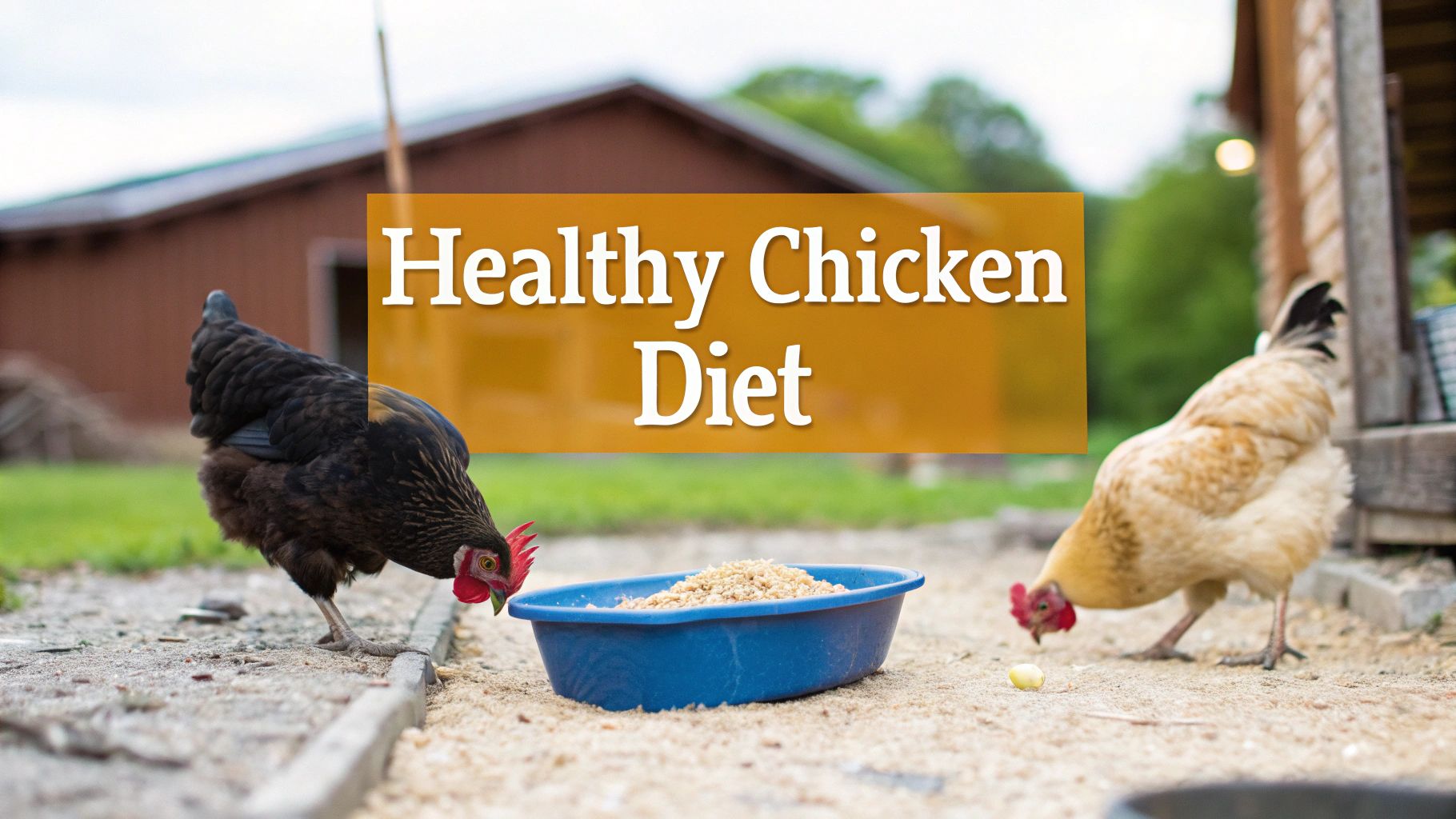 The Ultimate Guide to a Healthy Diet for Chickens – PureGrubs