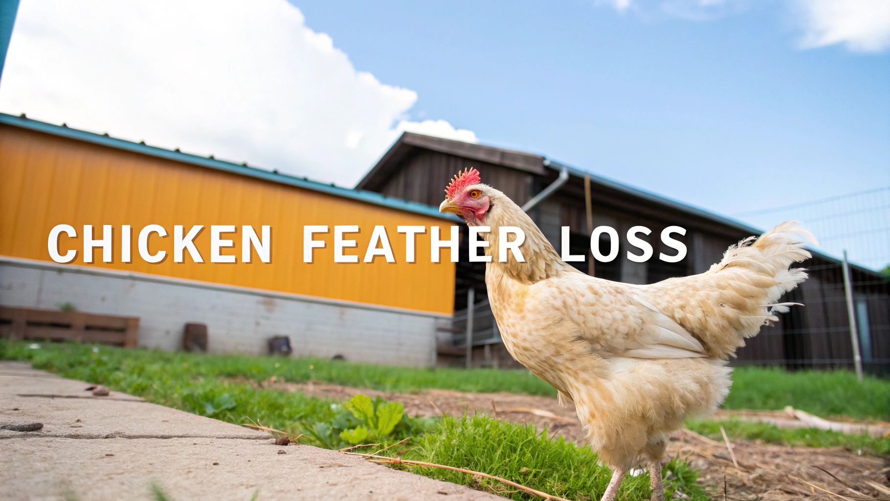 Why are my chickens feathers falling out: Causes and fixes – Pure Grubs